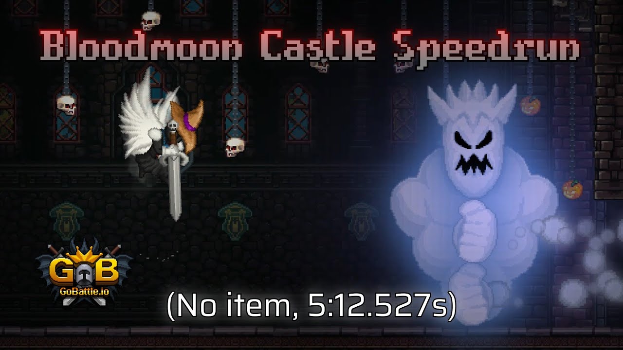 【Gobattle.io】Bloodmoon Castle Speedrun (No item, 5:12.527s) - YouTube