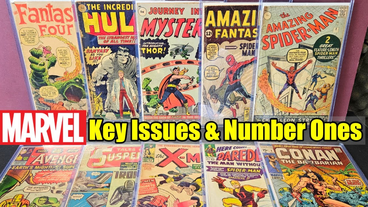 Astounding - KEY Silver Age - MARVEL Comics -- Number 1 Issues + 1st ...