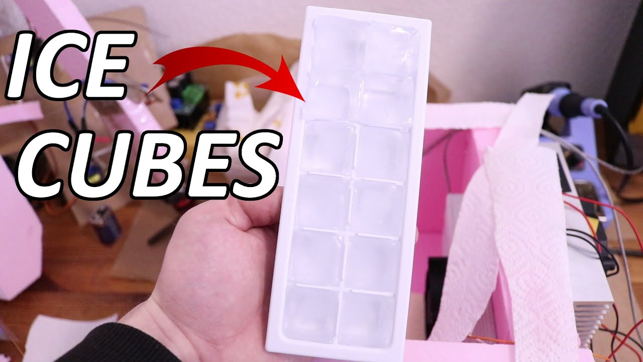 Building a DIY Peltier mini Freezer - YouTube