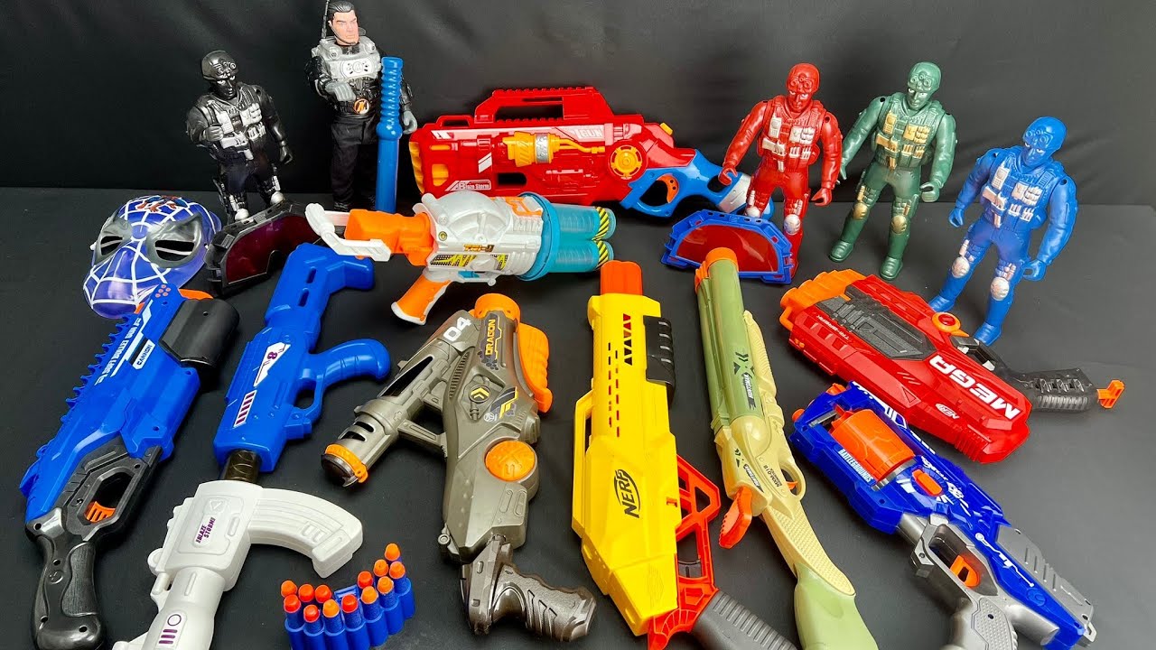 New Nerf Guns - Special Artillery Rifles - Soft Bullet Guns - Military ...