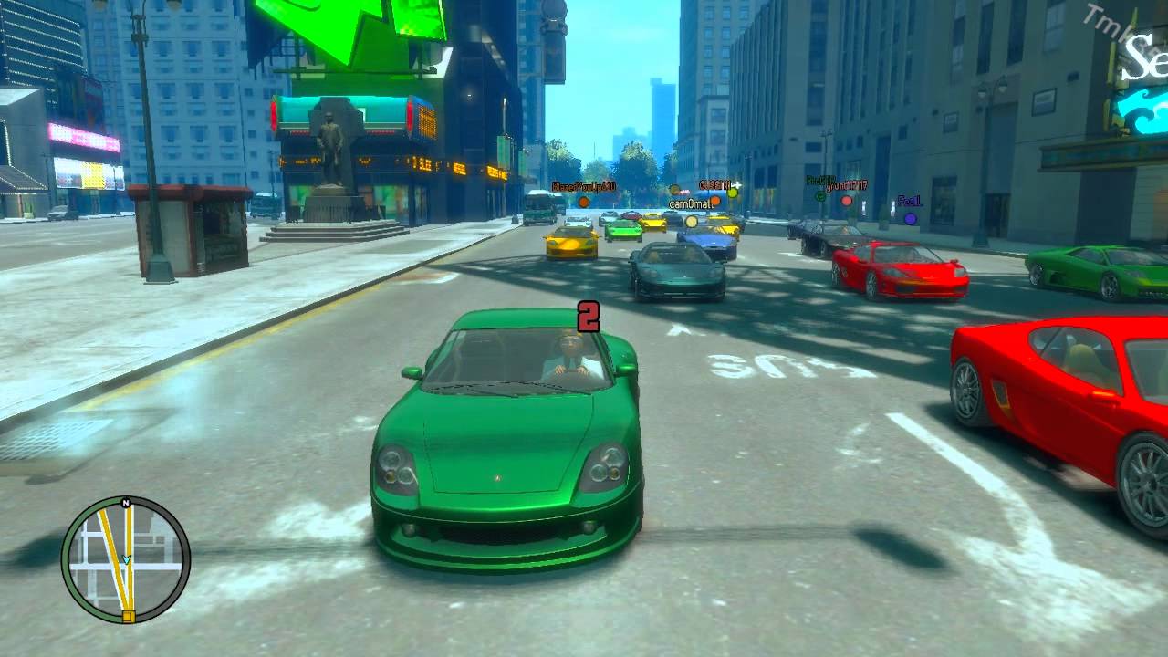 GTA IV - BUSTED & Race! - 5th May 2012 - ORF Event - YouTube