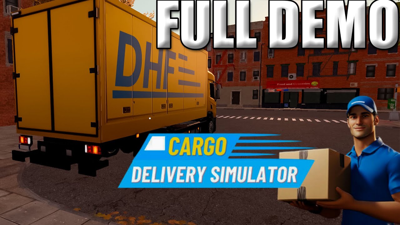 CARGO DELIVERY SIMULATOR DEMO Gameplay Walkthrough | FULL GAME | No ...