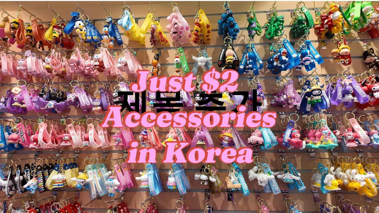 Shopping Just! $2 accessories& K-POP merch in Korea | Everything2900 ...