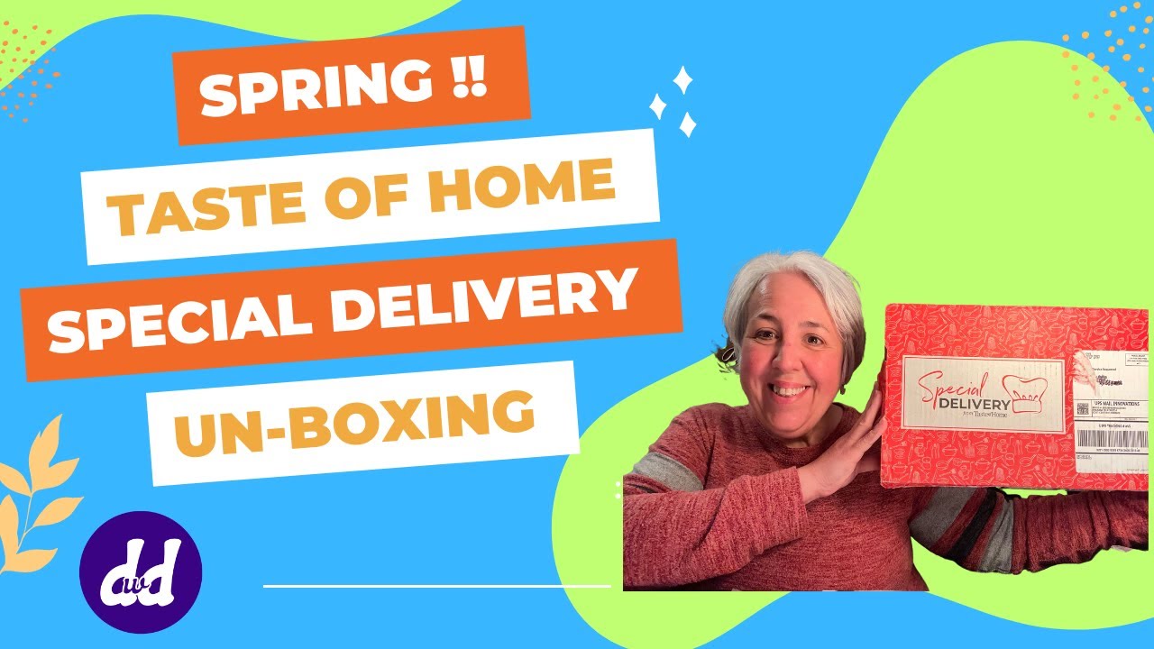 Un-boxing | Taste of Home Special Delivery Cooking Subscription Box #subscriptionbox #unboxing ...