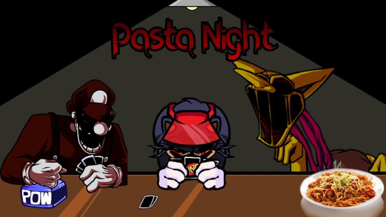 FNF Lullaby Pasta Night Fanmade (CreepyPasta) | FNF MODS - YouTube