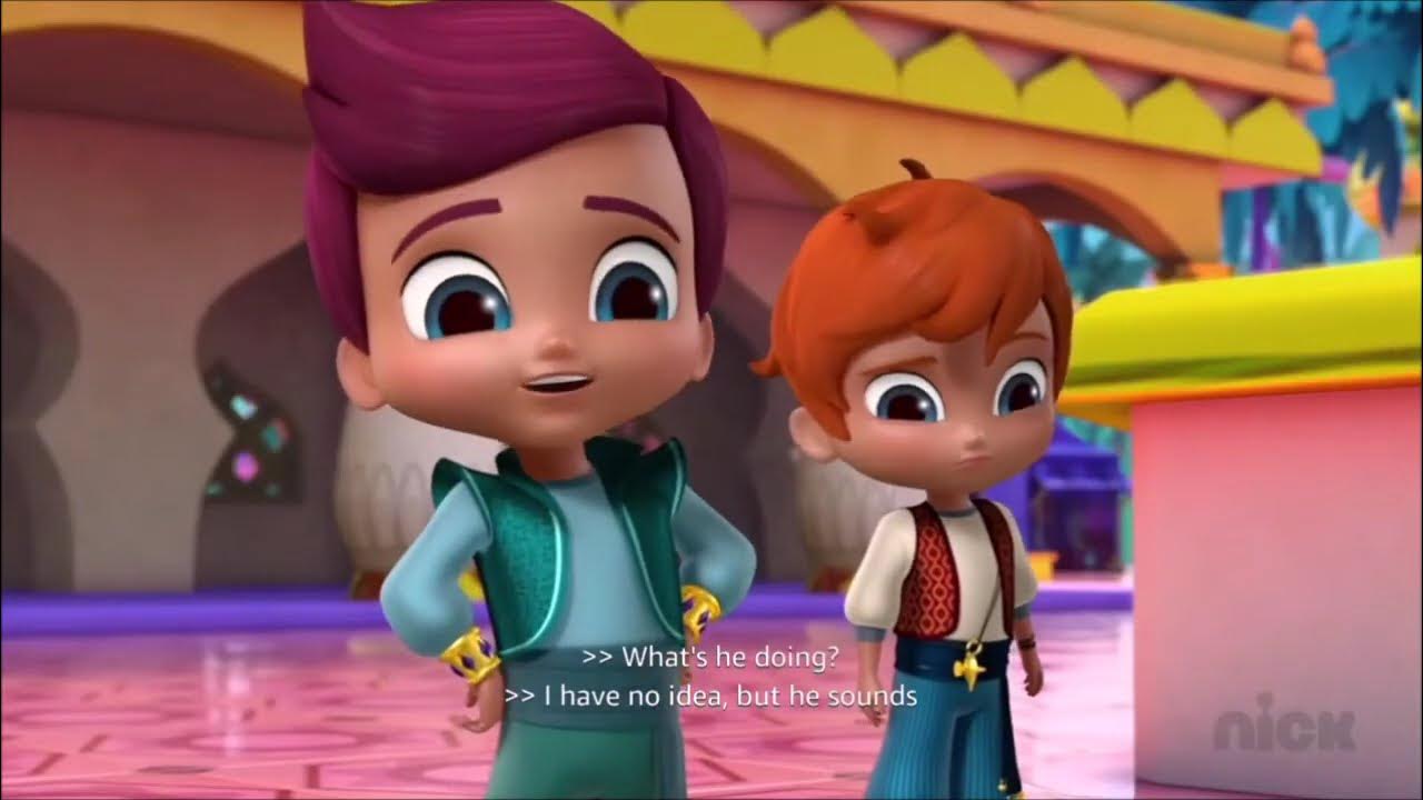 Shimmer And Shine Tora Bot Vs Caliana Zac Kaz Zain Artie Alya Minu Adara Dahliza Arabella Sea