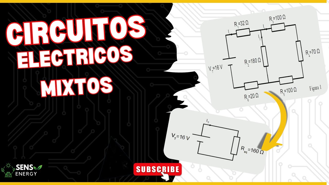 Como resolver CIRCUITOS ELECTRICOS Mixtos (Resistencia equivalente ...