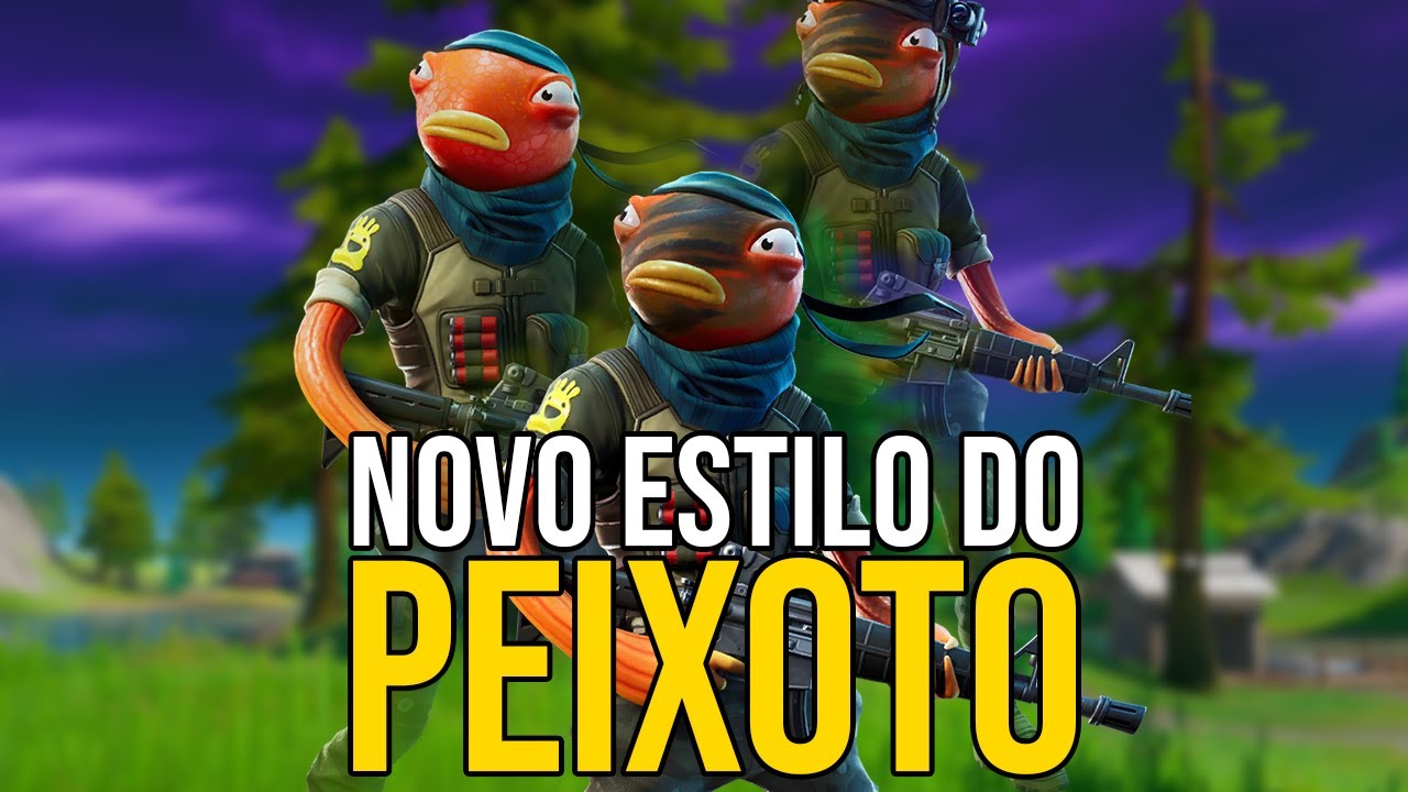 RESGATE o NOVO ESTILO do PEIXOTO!!! - Fortnite - YouTube