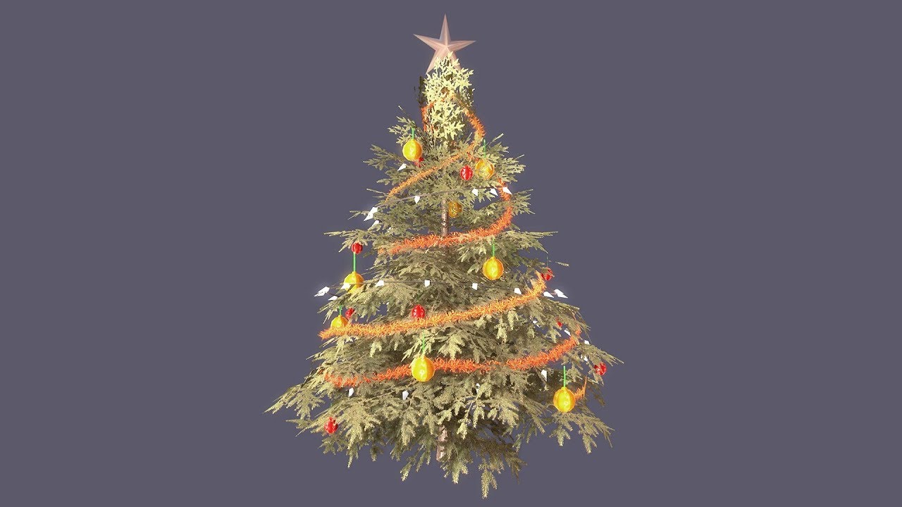 Christmas Spruce Tree for Unity - YouTube