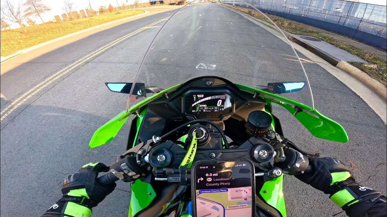 First Time Testing Launch Control on my Tuned Ninja ZX10R!! - YouTube