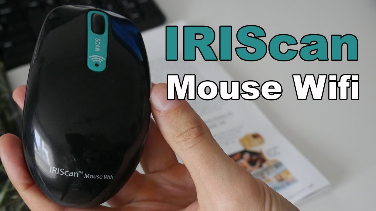 IRIScan Mouse Wifi, el ratón inalámbrico que es un escáner - YouTube