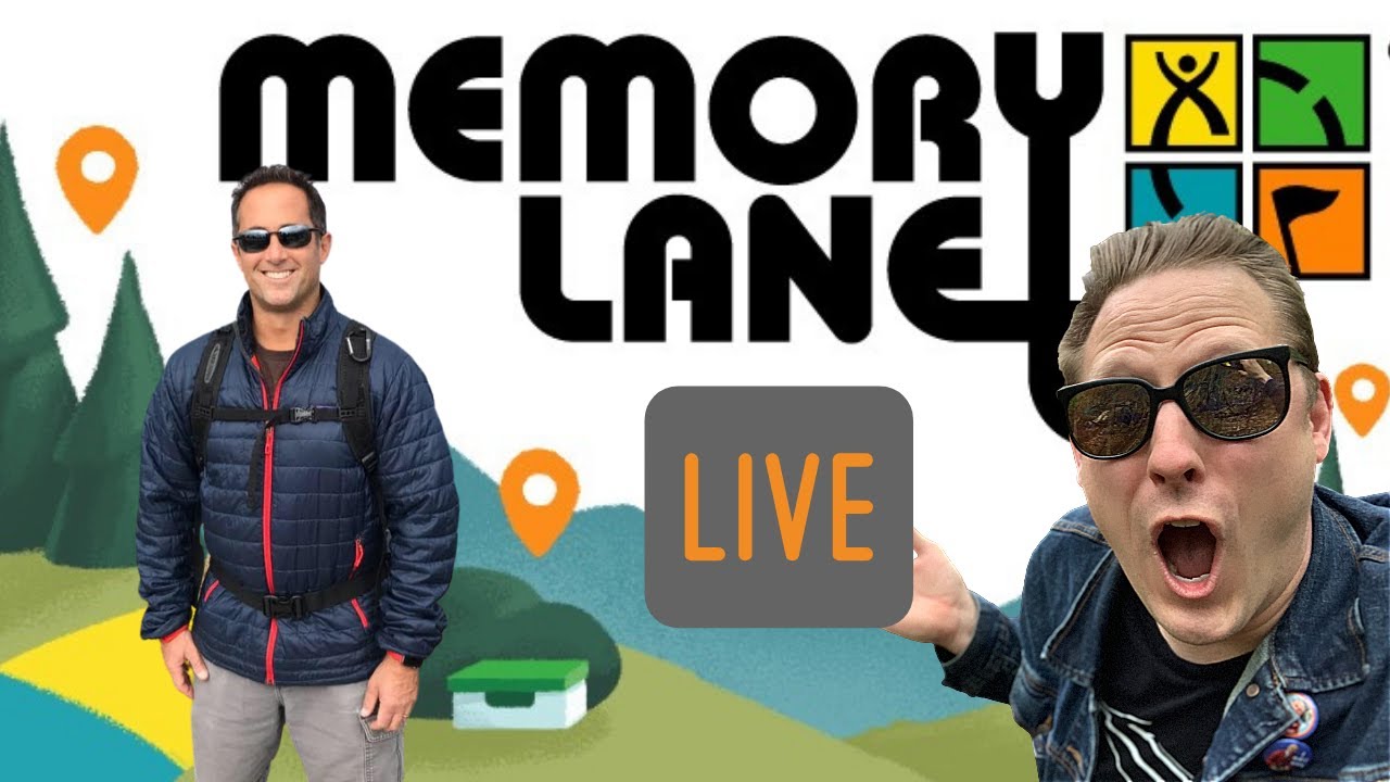 GOING DOWN GEOCACHING "MEMORY LANE" WITH BRYAN ROTH! (LIVE) - YouTube