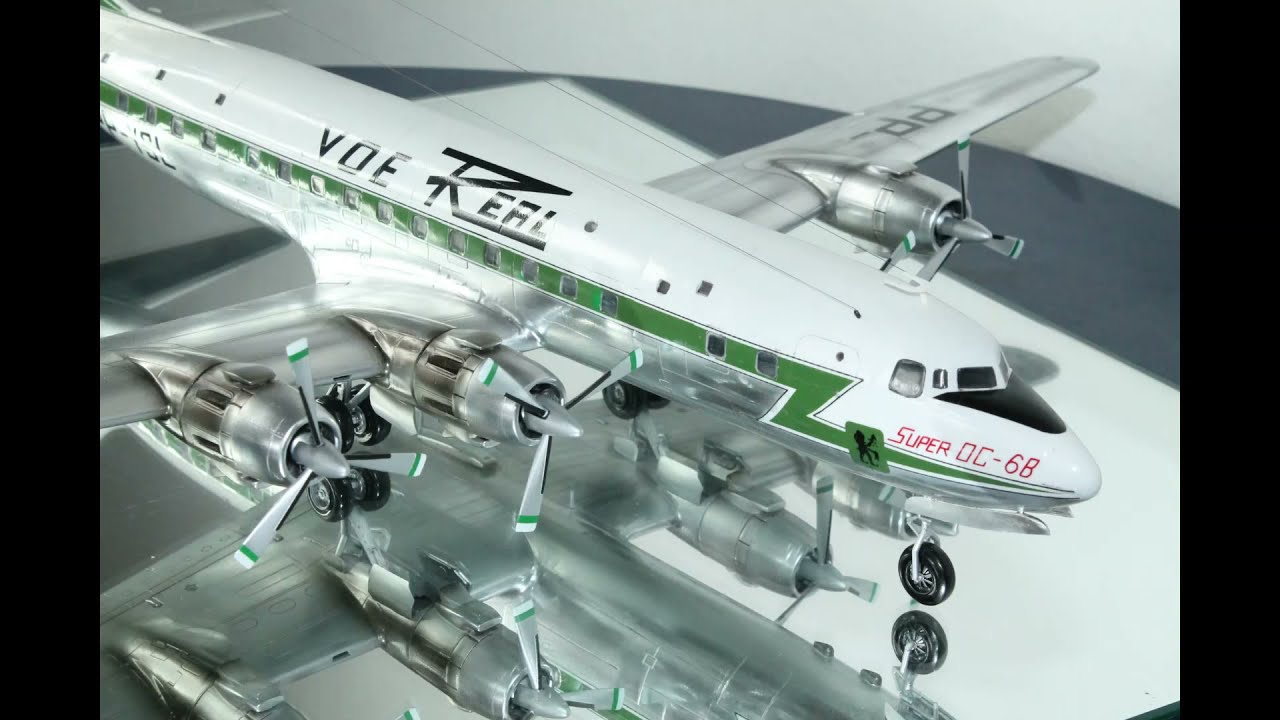 DC 6 VASP REAL VARIG - YouTube