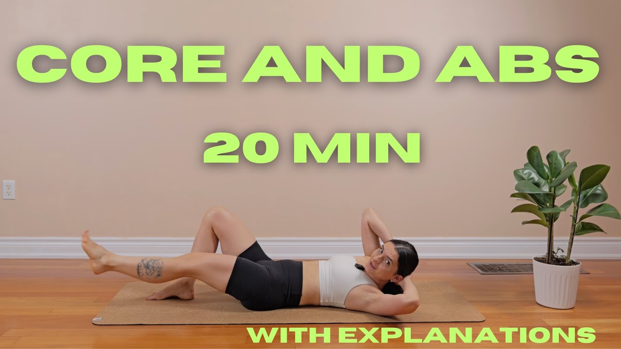 20 MIN PILATES CORE WORKOUT | WITH EXPLANATIONS | FEEL EVERY MOVEMENT ...