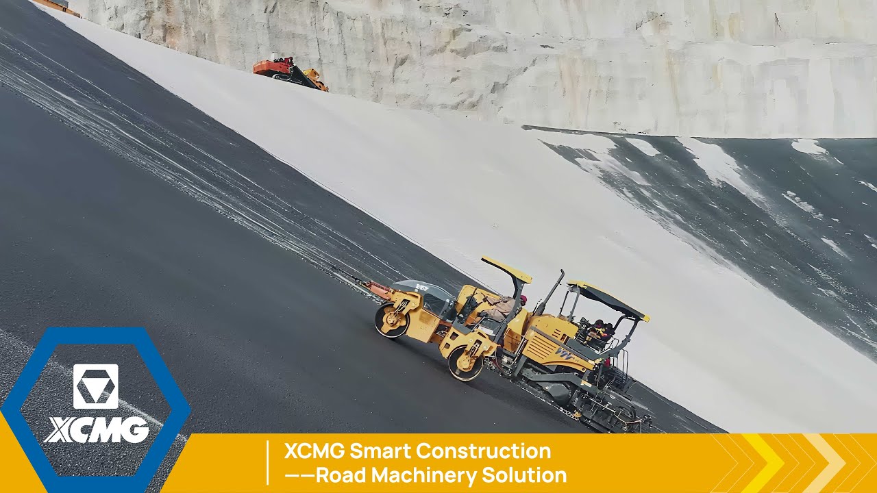 XCMG smart road machinery solution for water infrastructure ...
