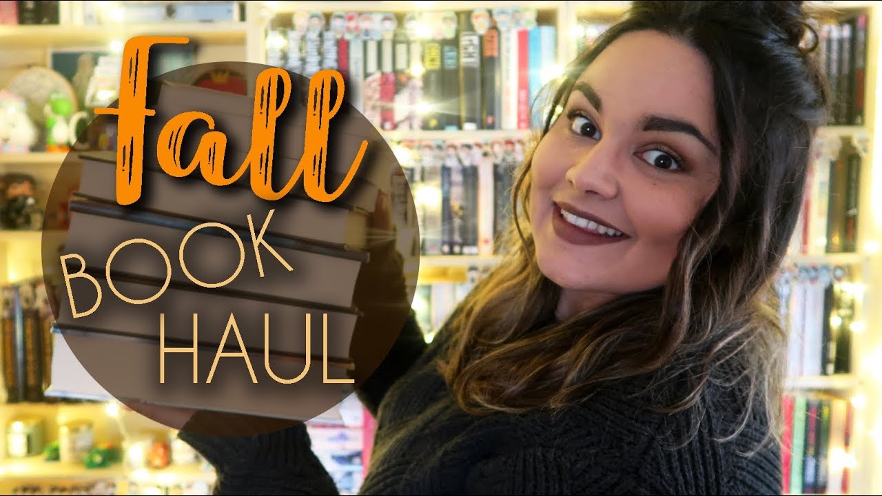 BIG FALL BOOK HAUL // MOSTLY NEW BOOKS // 2018 - YouTube