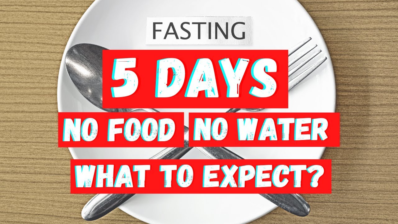 I Survived 5 Days Without Food And Water Here's What Happened - YouTube