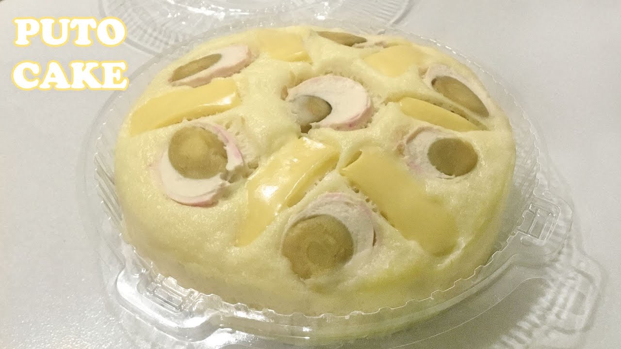 Soft and Fluffy Puto Cake - YouTube