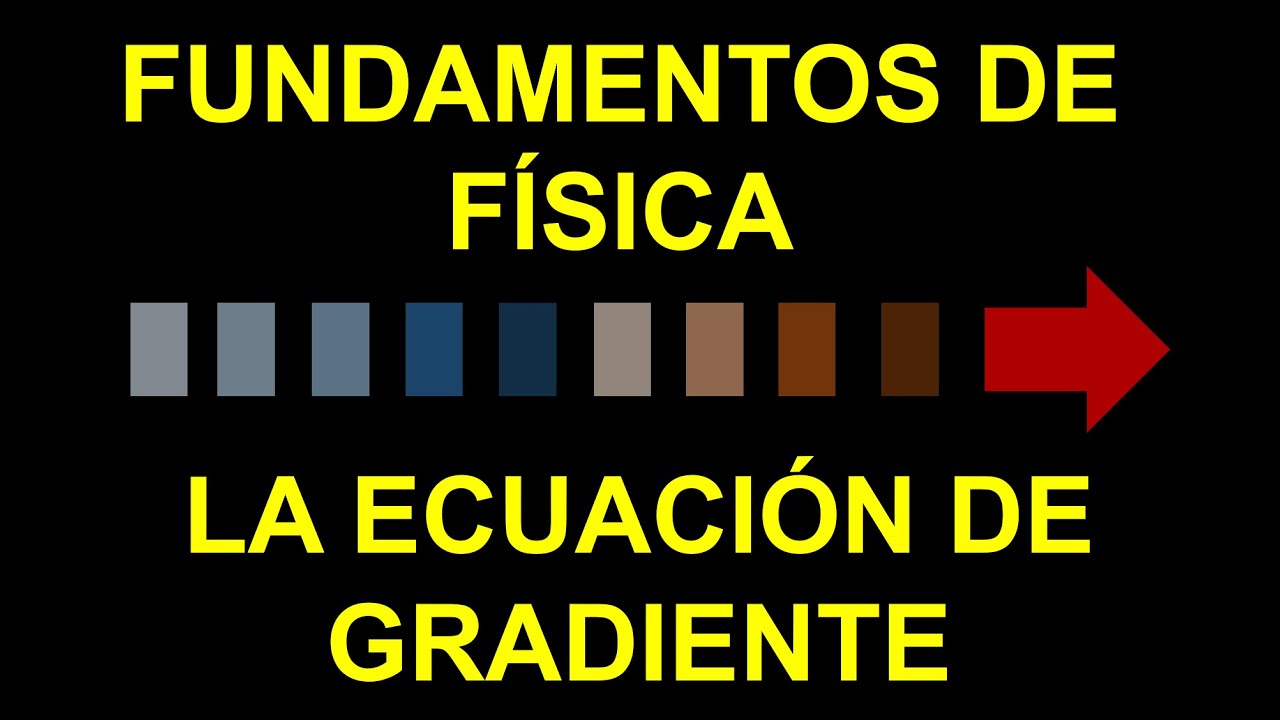 9. DERIVACIÓN DE LA ECUACIÓN DE GRADIENTE Y EL LAPLACIANO. FUNDAMENTOS ...