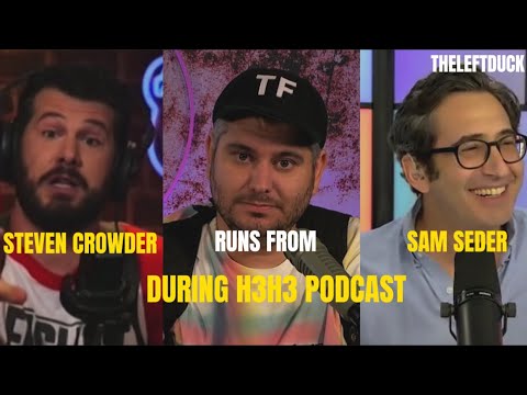 Steven Crowder Running From H3H3 Podcast #politics #shorts #h3h3 # ...