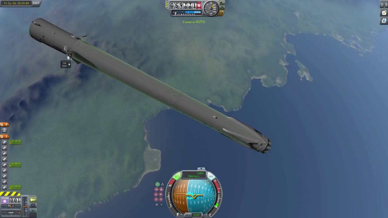 KSP | Falcon 9 Launch To Landing Demo - YouTube