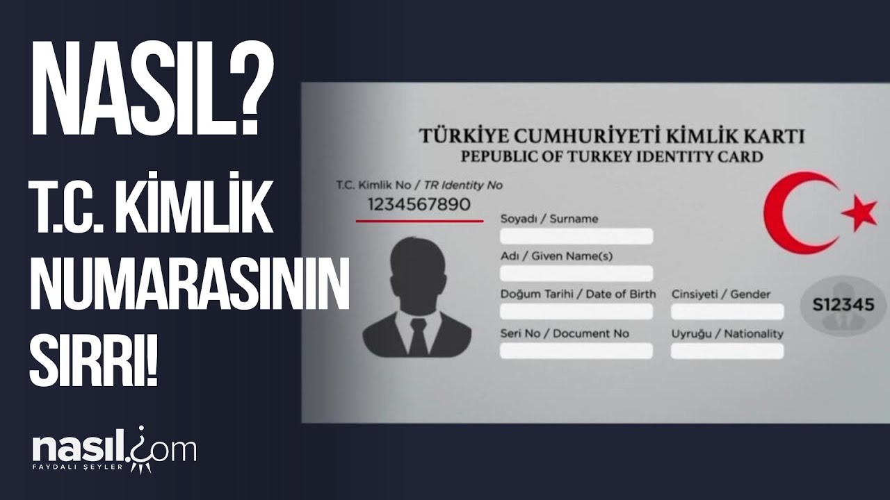 T.C. Kimlik Numarasının Sırrı! Rakamlar Neyi İfade Ediyor? - YouTube