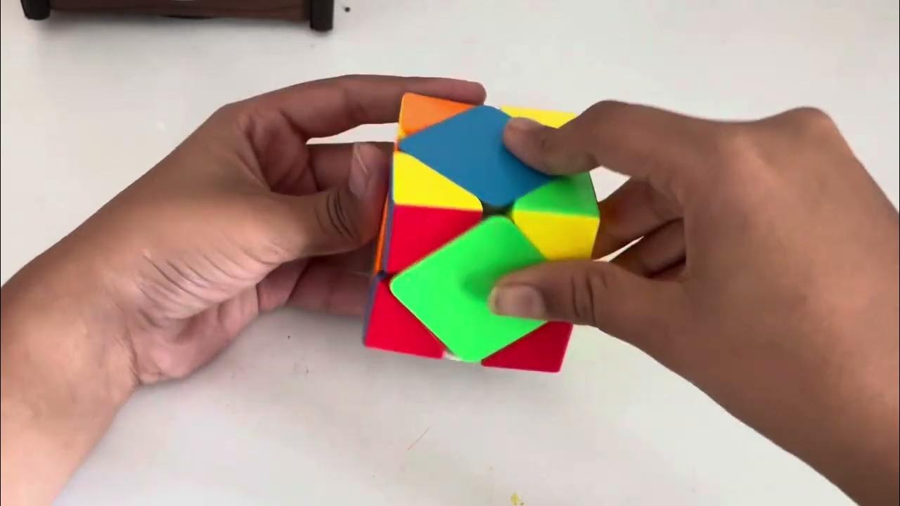 How to solve a skewb (easy tutorial) - YouTube