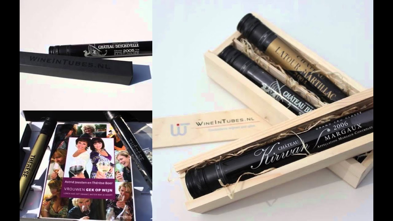 Wine In Tubes.nl - YouTube