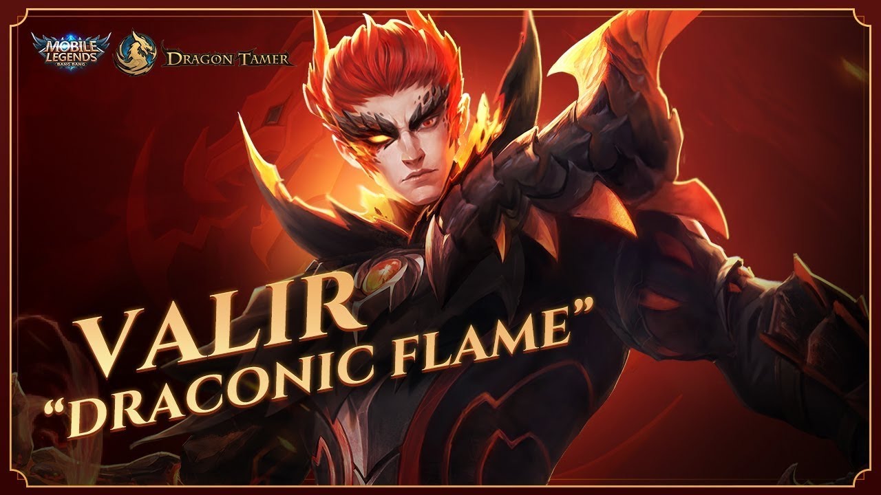 VALIR NEW SKIN DRACONIC FLAME Cinematic Trailer - Mobile Legends - YouTube