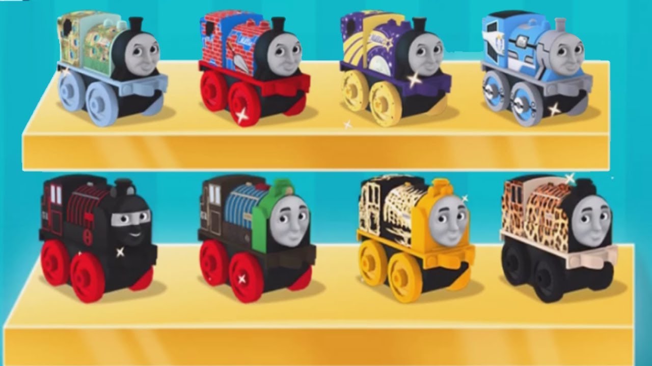 Thomas And Friends Minis - ALL New ENGINES FULL Unlocked - 3 Tailgate ...