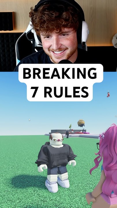 Breaking 7 Roblox Rules in 60 Seconds.. - YouTube