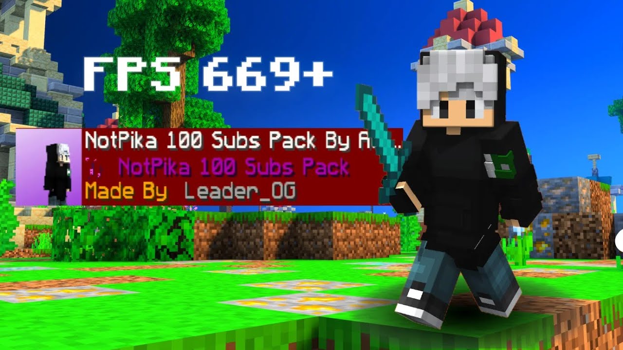 Best Texture Pack For FPS Boost & PVP | JAVA + POJAV 😱🤯 - YouTube