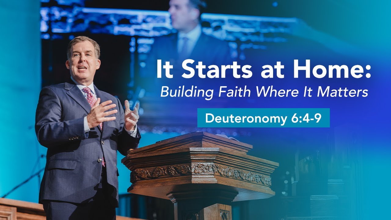 It Starts at Home | Dr. Brad Whitt - YouTube