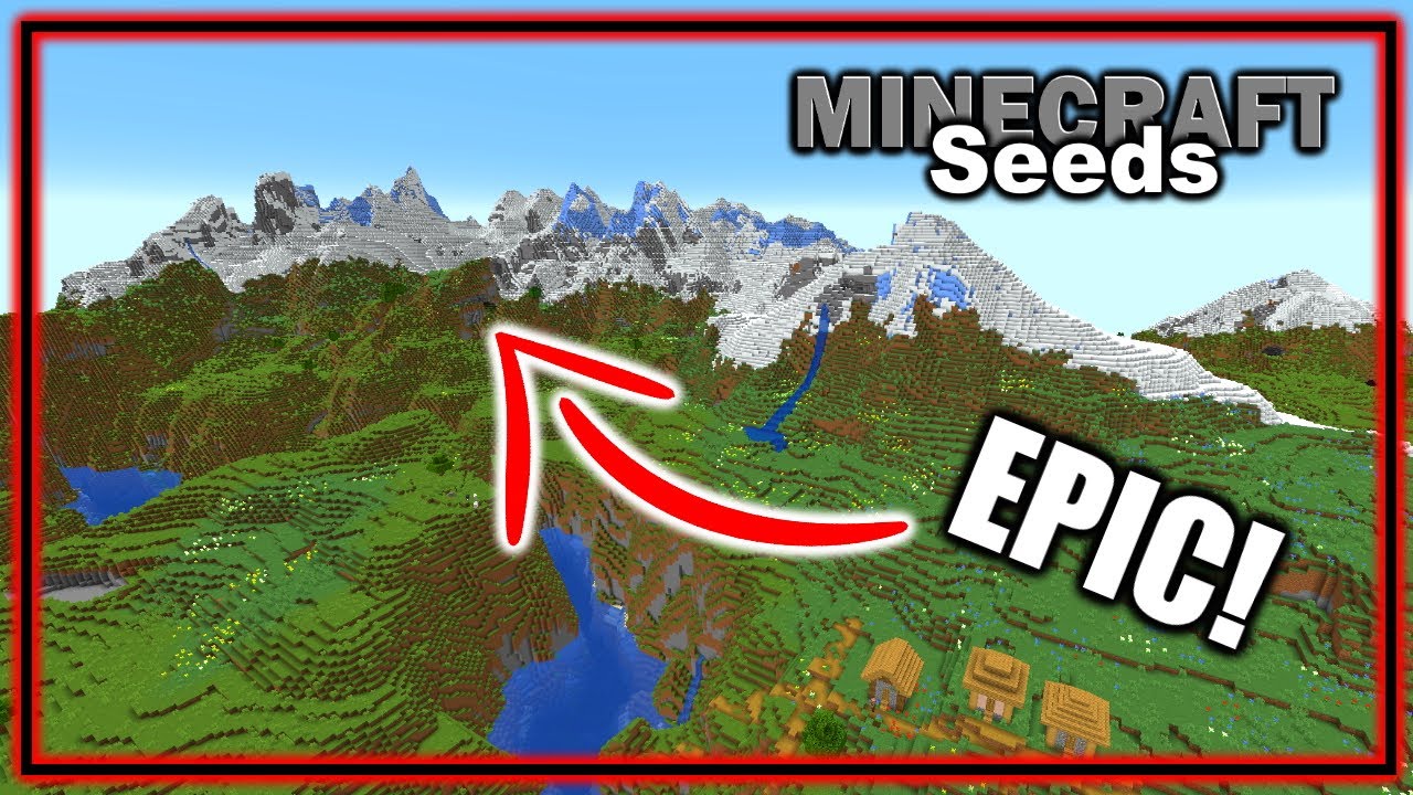 EPIC Mountain Starter Seed! | Minecraft Java 1.18 Seeds - YouTube