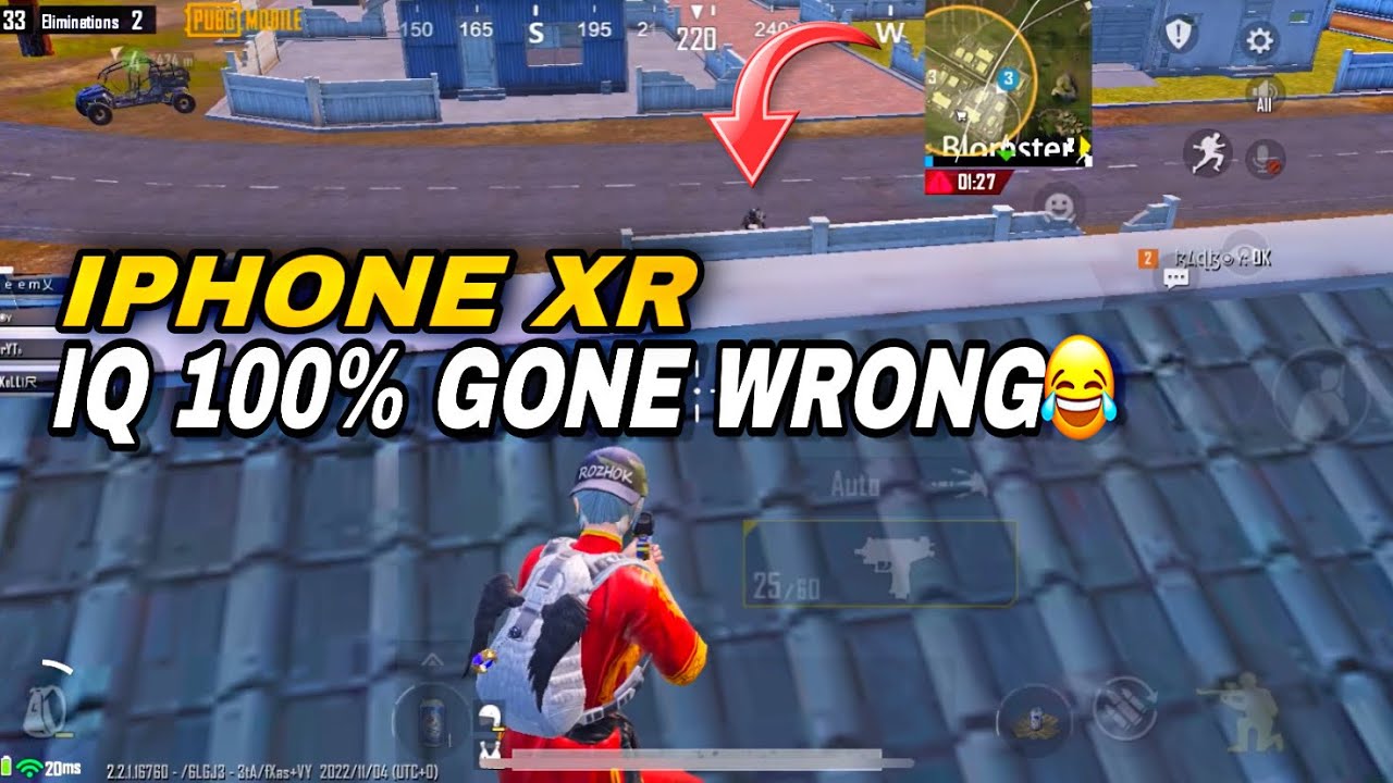 iPhone XR 2022 pubg mobile full game play | XR is better than 13 pro ...