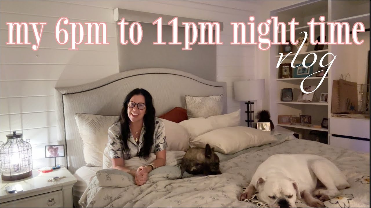 my 6pm to 11pm night time vlog! | Katie LeBlanc - YouTube