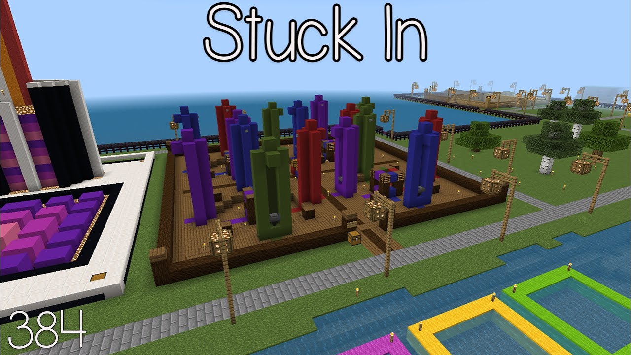 How To Build Stampy's Lovely World {384} Stuck In - YouTube