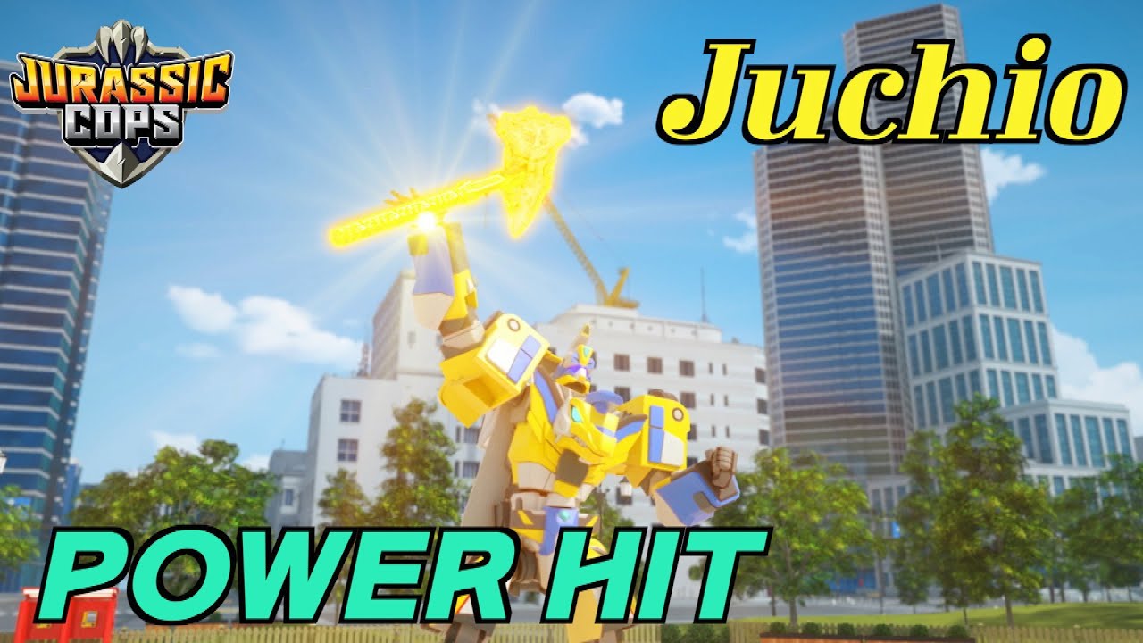 Jurassic copsㅣJuchio's power hit - YouTube
