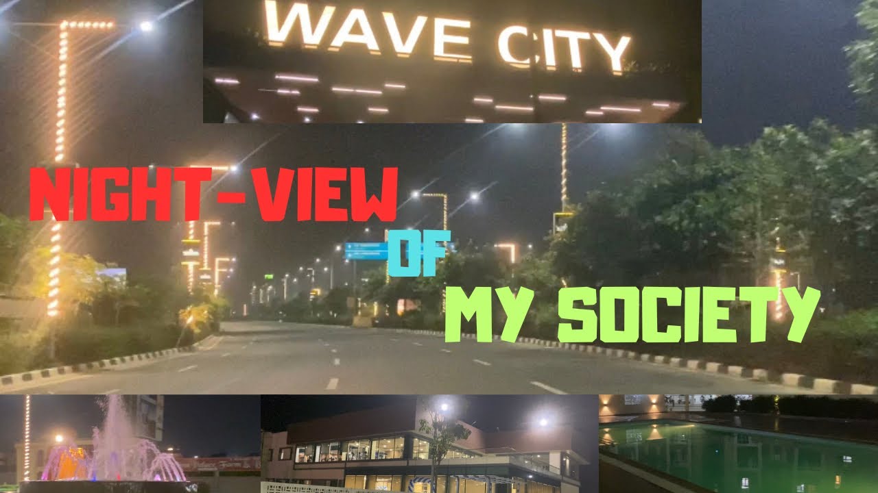 Night View of my Society॥ My Society tour Vlog॥ @VVKPcreators - YouTube