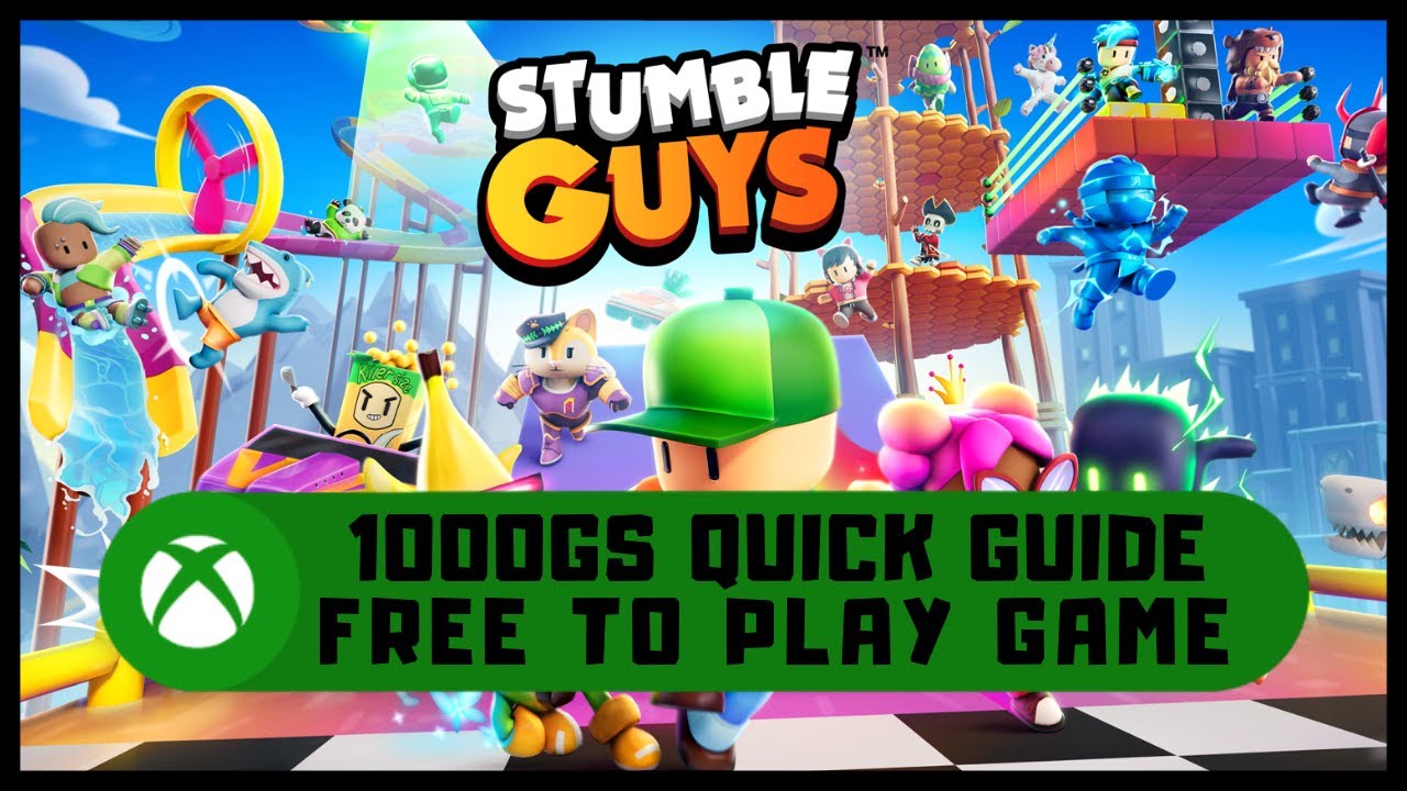 Stumble Guys #Xbox Quick Guide - Free to Play! - YouTube