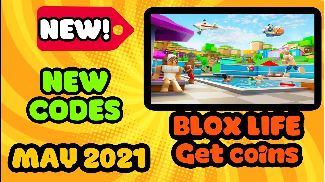 ROBLOX BLOX LIFE | *MAY 2021 CODES* | CODE FOR A LOT OF COINS - YouTube