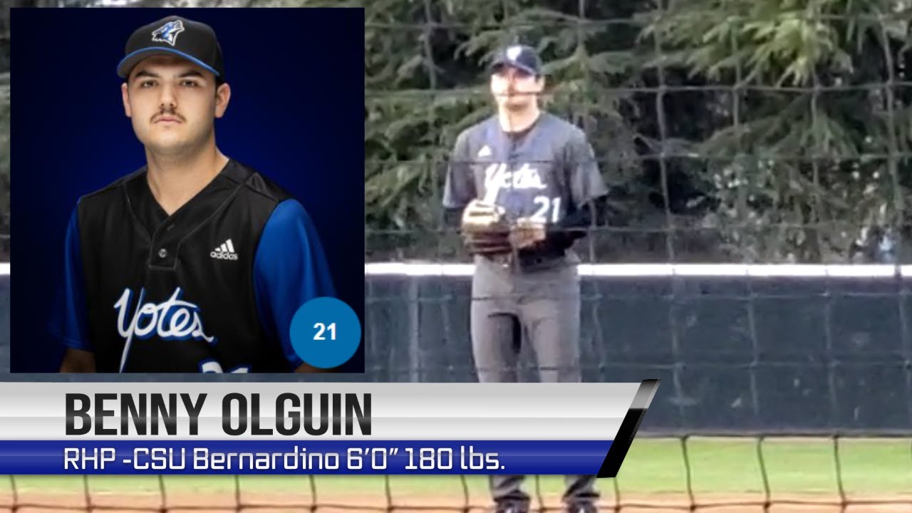 Benny Olguin (CSU Bernardino) 1.93 ERA Highlights (Prospect Video ...