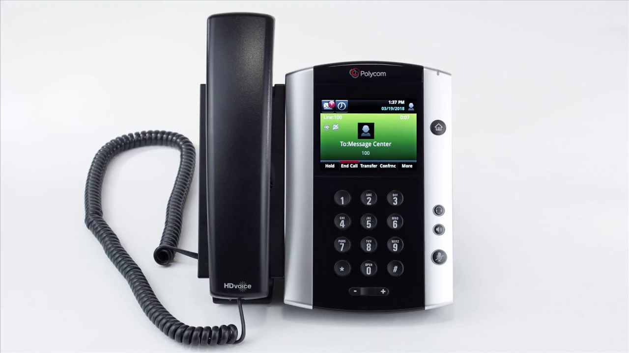 Polycom VVX 500 & 501 - YouTube