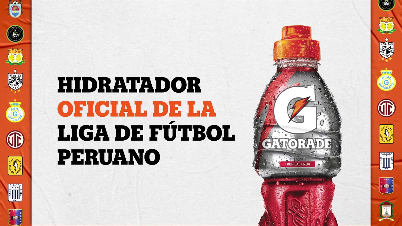 Gatorade | Hidratador Oficial del Fútbol peruano - YouTube