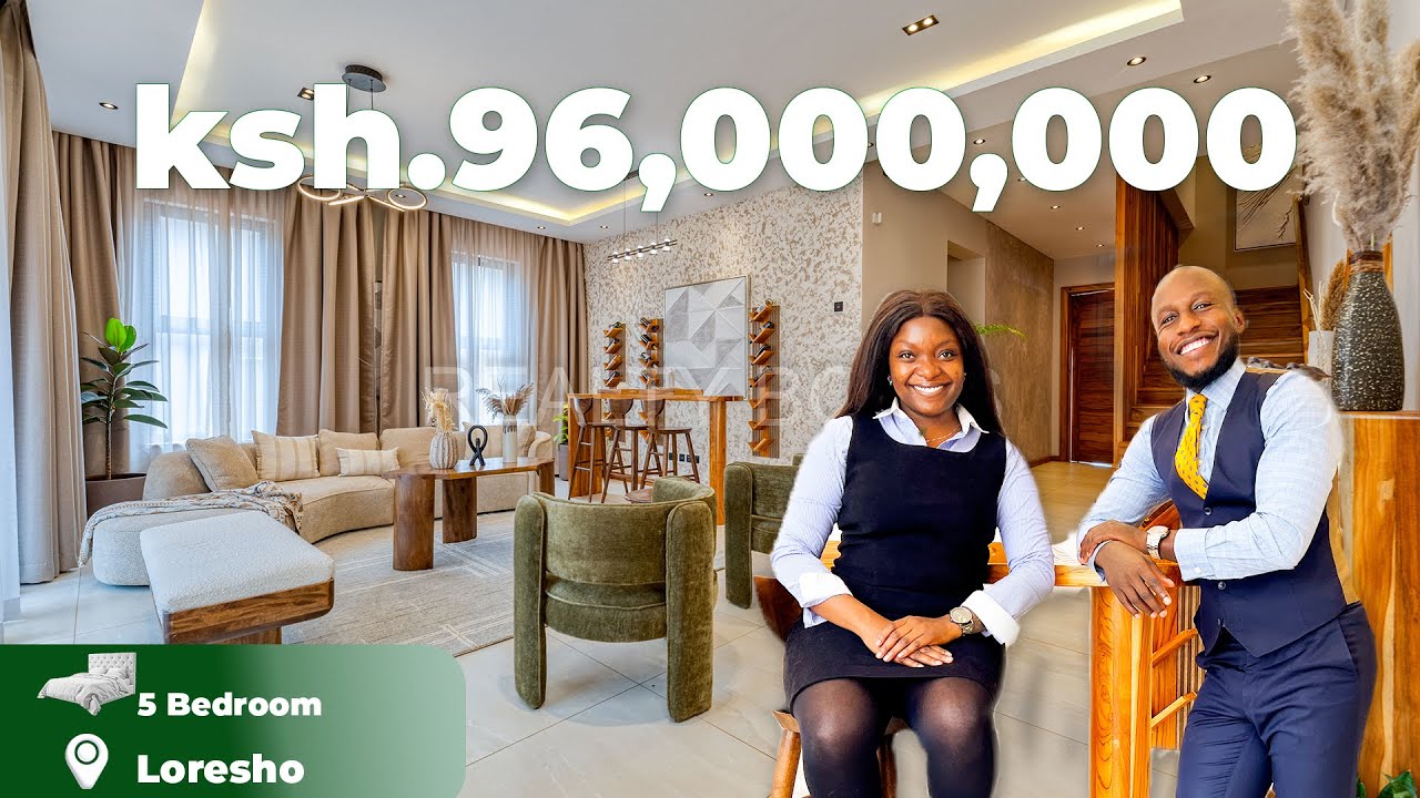Inside a KSH 96,000,000💸 5-Bed Villa in Loresho, Nairobi | KENYA # ...