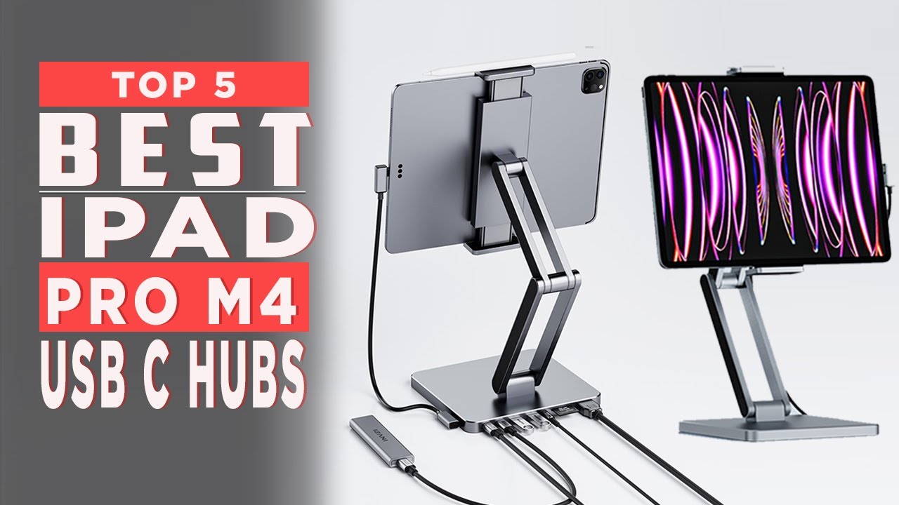 Best iPad Pro M4 & Air USB C Hub [ 2024 ] - YouTube