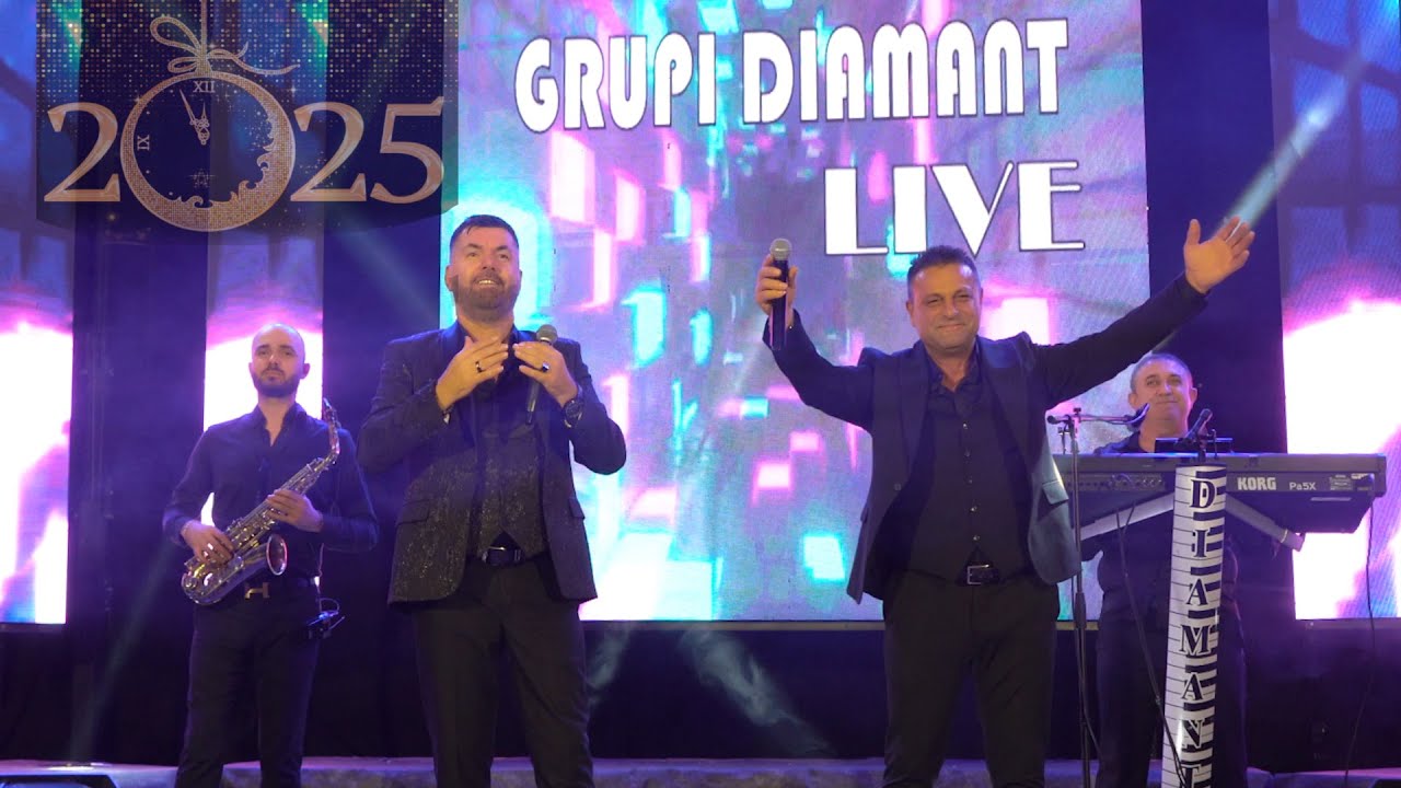 Grupi DIAMANT - Kolazh LIVE (Official Video 4K)Gëzuar 2025 - YouTube