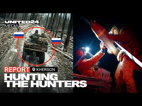 Night Mission With the 426th Unmanned Systems Regiment Hunting Russians Over the Dnipro River
