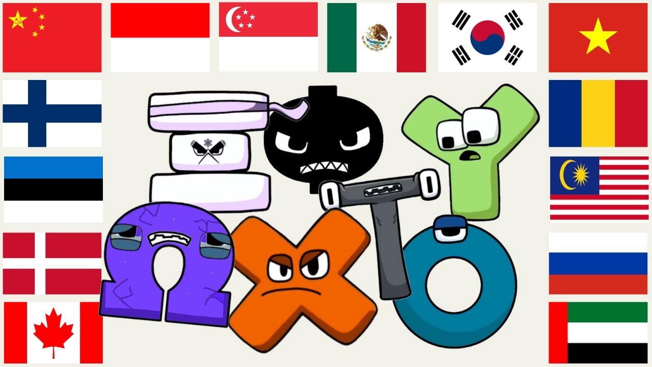Greek Alphabet Lore in different languages meme (A to Ω...) | Uppercase ...