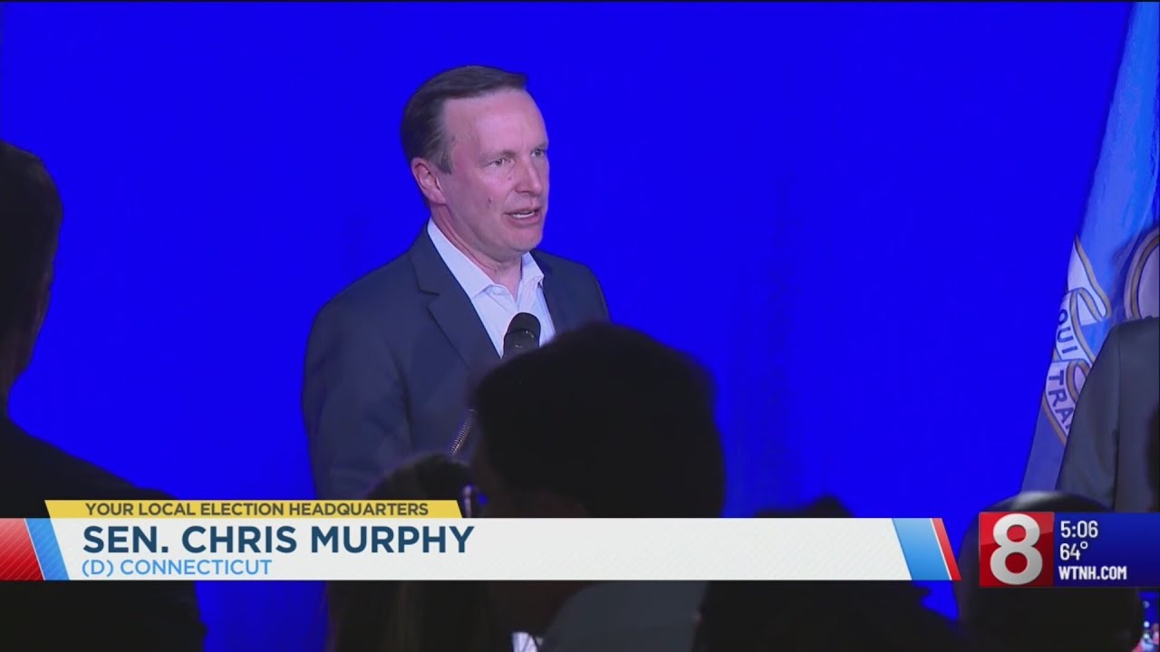 Chris Murphy declared winner of Connecticut’s US Senate seat - YouTube